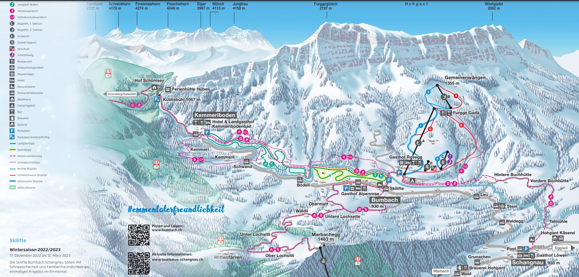 Skiferien Im Emmental - Skiurlaub Schweiz